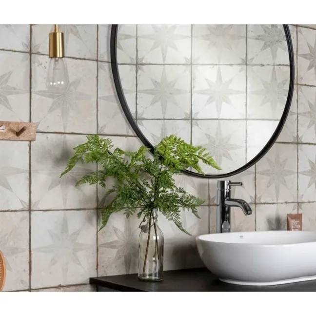 Metropolis Star Silver Matt Ceramic Wall & Floor Tiles
