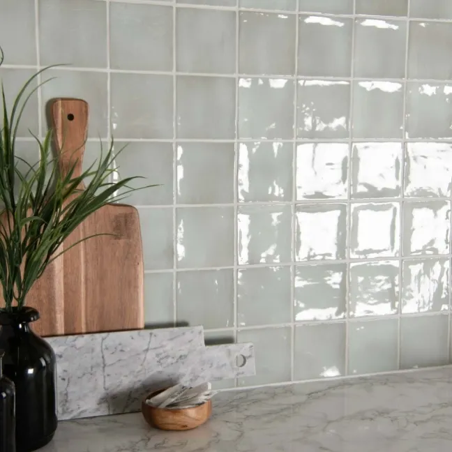 Manacor Mint 100x100mm | Tile Mountain