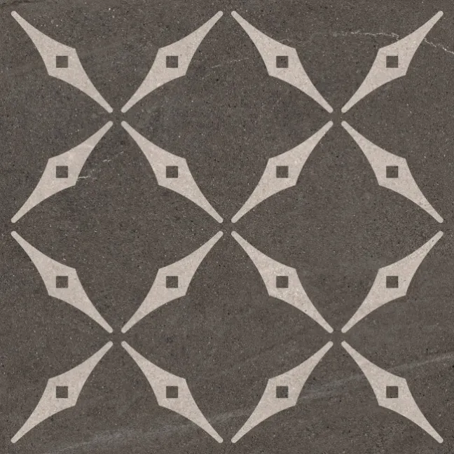 Bellevue Compass Graphite Stone Effect Outdoor Paving Slab