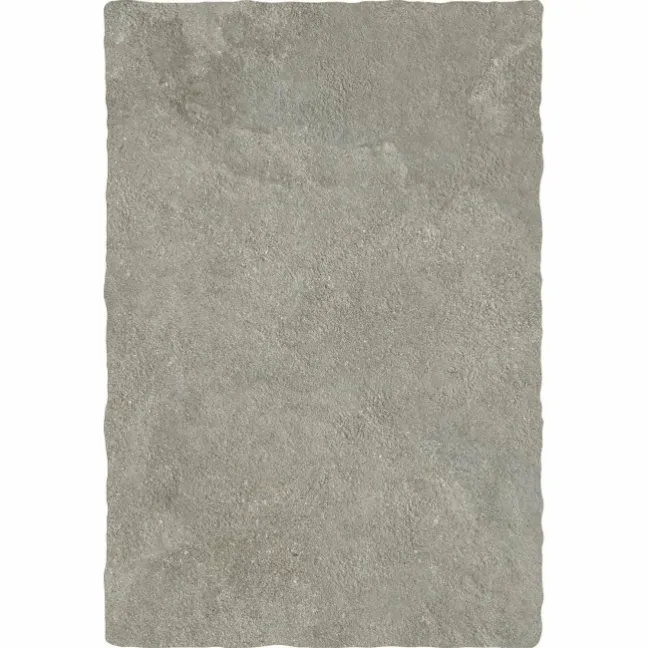Mineral Dark Grey Rustic Edge Stone Effect Porcelain Tile