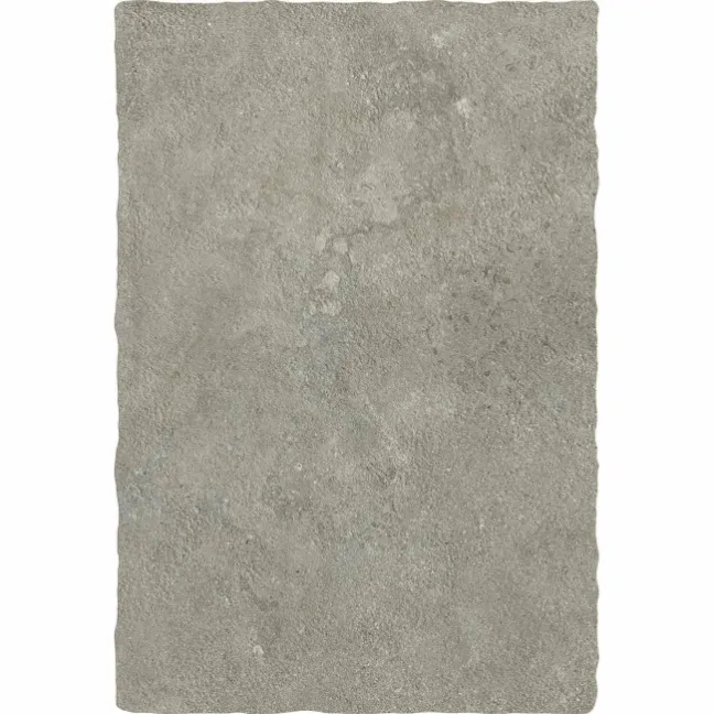Mineral Dark Grey Rustic Edge Stone Effect Porcelain Tile