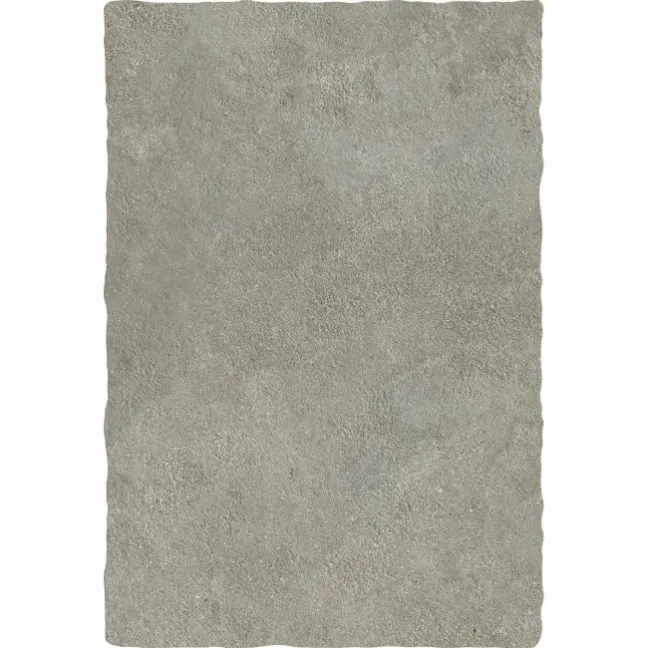 Mineral Dark Grey Rustic Edge Stone Effect Porcelain Tile