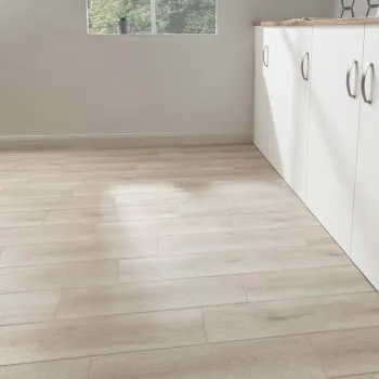 Authentic Light Oak Wood Effect Matt Porcelain Floor Tile