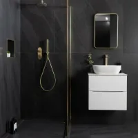 Galaxy Night Black Stone Effect Semi Polished Porcelain Wall and Floor ...