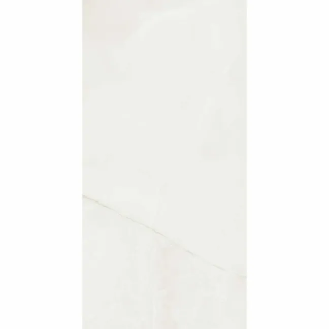 The Room White Onyx Marble Effect Matt Porcelain Tile