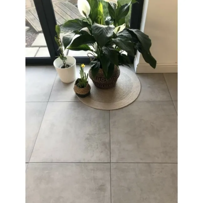 Urban Grey Matt Porcelain Floor Tiles | Tile Mountain