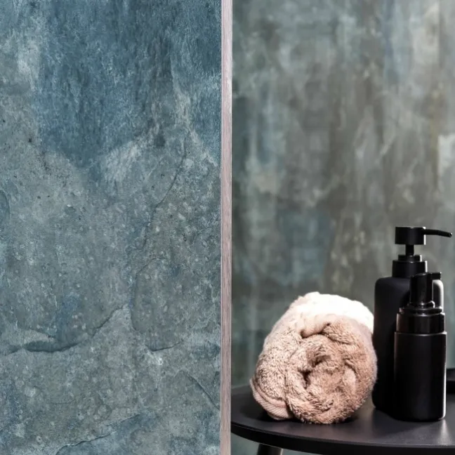 Slate Way Blue Matt Porcelain Wall and Floor Tile | Tile Mountain