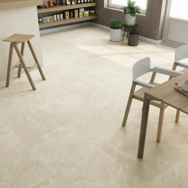 Roca Avalon Beige Stone Effect Matt Porcelain Floor Tile | Tile Mountain
