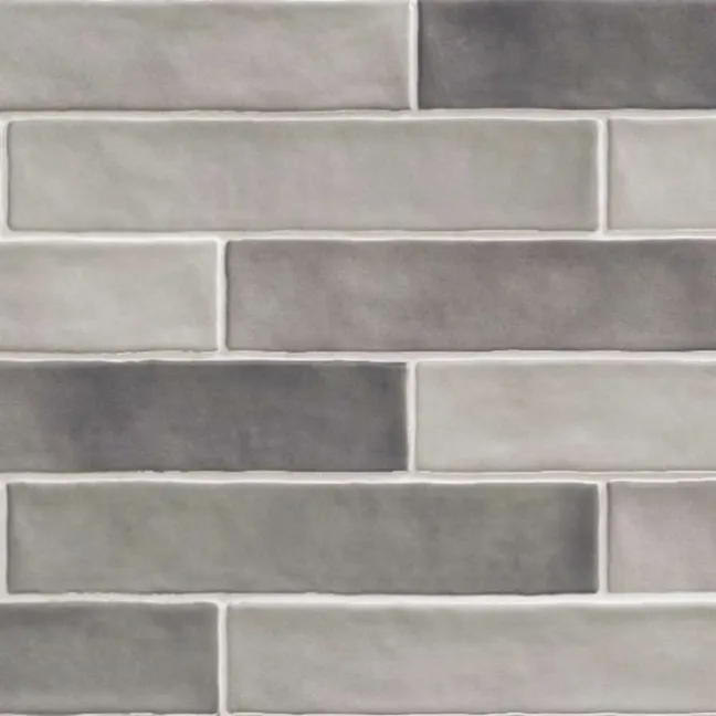 Piacenza Mix Grey Wall Tile - Tiles from Tile Mountain