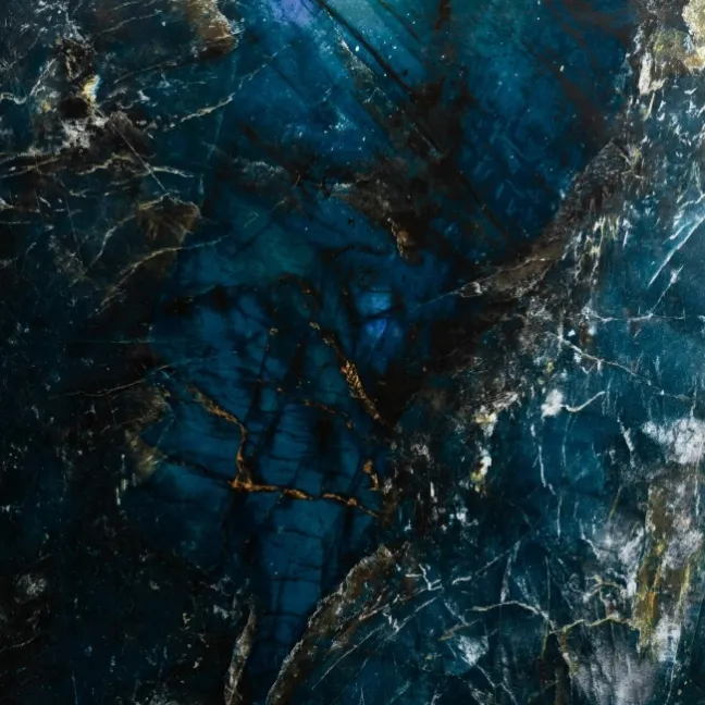 Sky Blue Marble Effect Polished Porcelain Floor Tile