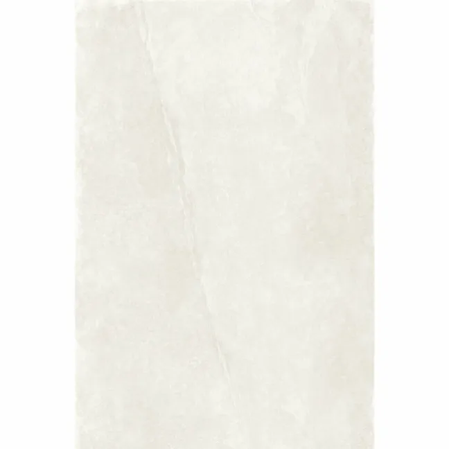 Augusta White Slate Effect Matt Porcelain Large Outdoor Slab Tile ...