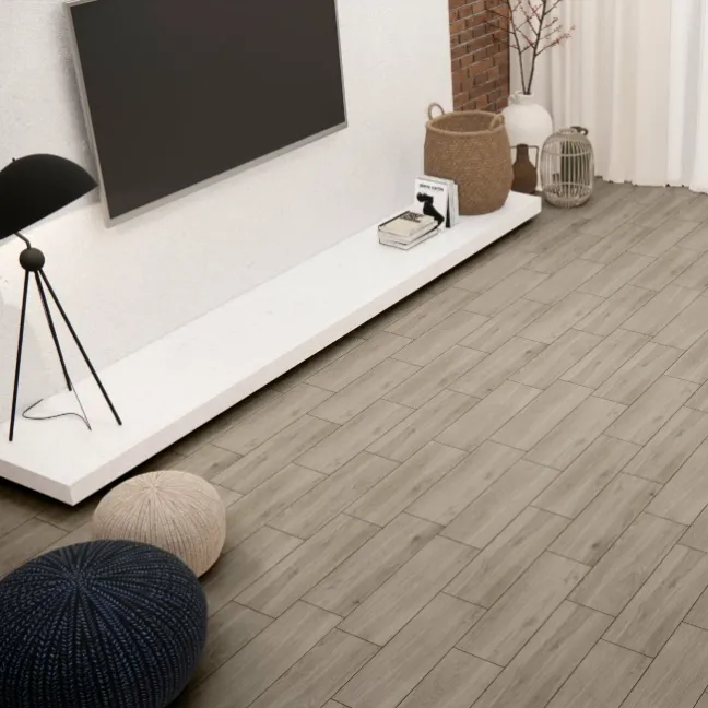 Timber Smokey Grey Wood Effect Matt Porcelain Floor Tile