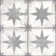 Star Grey Patterned Matt Ceramic Floor Tile | Tile Mountain