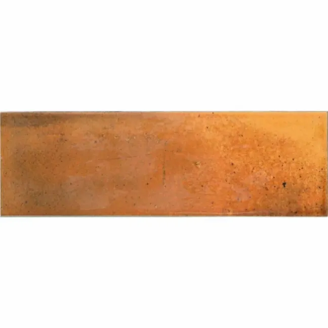 Luma Burnt Orange Gloss Ceramic Wall Tile | TileMountain
