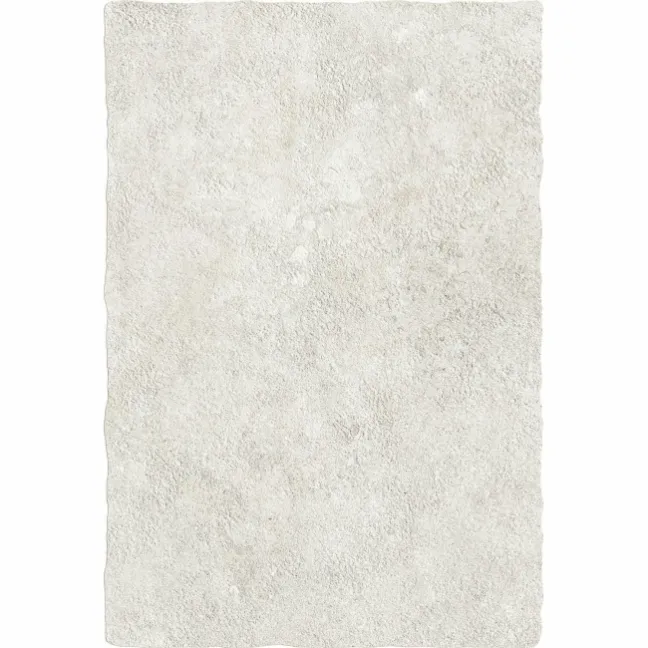 Mineral White Rustic Edge Stone Effect Porcelain Tile