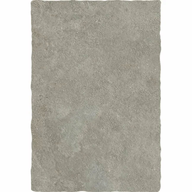 Mineral Dark Grey Rustic Edge Stone Effect Porcelain Tile