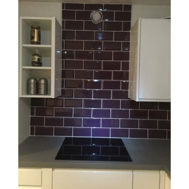 Metro Plum Wall Tile - Metro Wall Tiles from Tile Mountain
