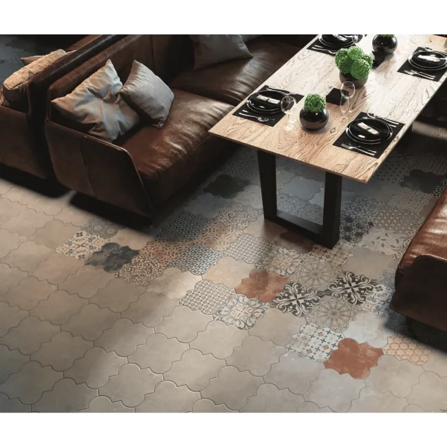 Riga Patchwork Patterned Matt Ceramic Wall & Floor Tiles