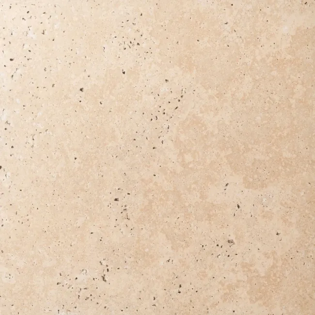 Classic Beige Travertine Effect Matt Porcelain Outdoor Slab Tile | Tile ...