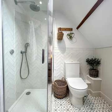 Brighton Grey Pattern Matt Porcelain Floor Tile