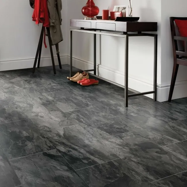 Majestic Night Slate Tile Laminate Flooring 8mm | Tile Mountain