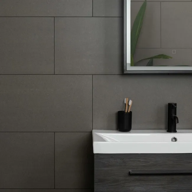 Lounge Grey Matt Porcelain Wall and Floor Tile