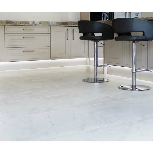 Muse White Italian Matt Porcelain Floor Tiles | Tile Mountain