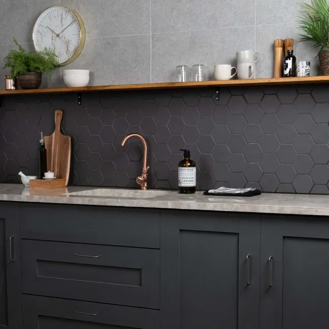 Towns Pearl Grey Matt Anti Slip Porcelain Wall & Floor Tiles