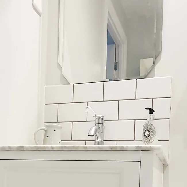 Mini Matt Flat White Ceramic Rectangle Wall Tiles