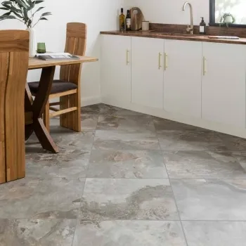 Slate Way Light Grey Matt Porcelain Floor Tiles