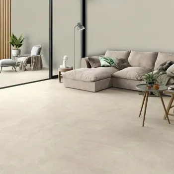 Roca Avalon Beige Stone Effect Matt Porcelain Floor Tile | Tile Mountain