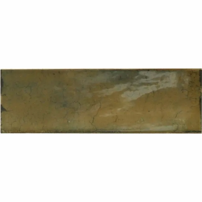 Luma Olive Green Gloss Ceramic Wall Tile | TileMountain