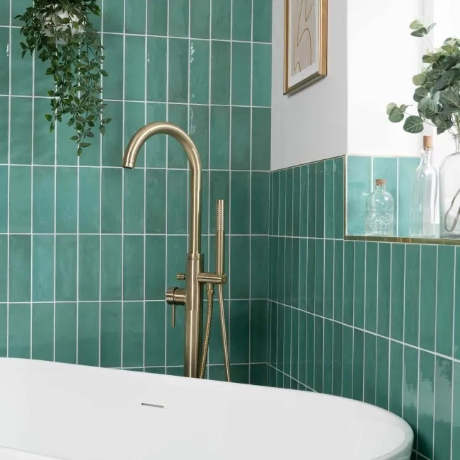 Village Emerald Green Wall Tiles - Tiles from Tile Mountain