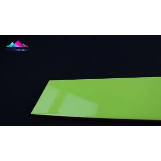 Linear Green Gloss Wall Tile | Tile Mountain