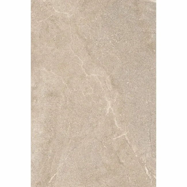 Lucca Flagstone Beige Chiselled Stone Effect Porcelain Tile | Tile Mountain