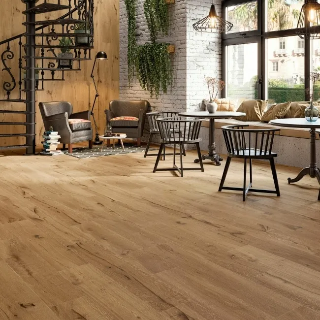 Roca Indiana Natural Oak Wood Effect Matt Porcelain Floor Tile | Tile ...