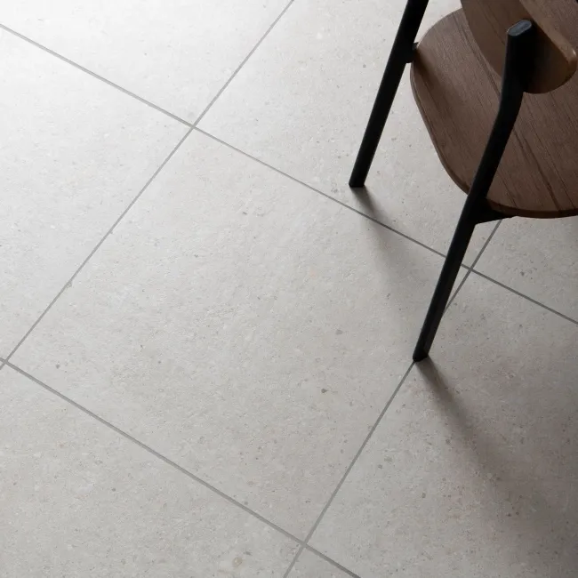 Flakestone Greige Concrete Effect Matt Porcelain Floor Tile | Tile Mountain
