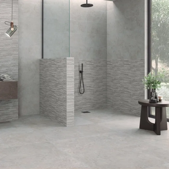 Premiere Grey Stone Effect Matt Ceramic Wall Tile|Tile Mountain