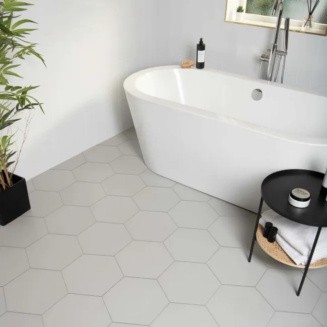Linear White Gloss Wall Tile | Tile Mountain