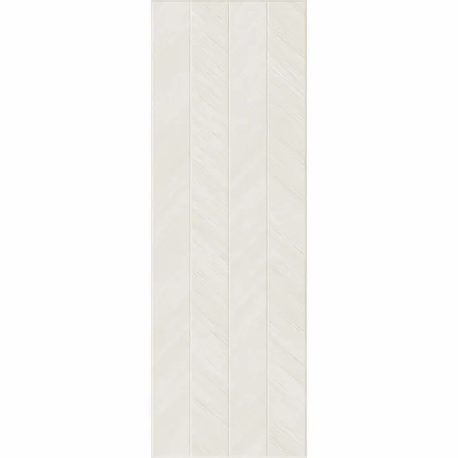 Bercy Chevron Decor Sand Concrete Effect Ceramic Wall Tile