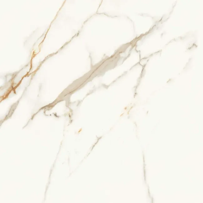 Calacatta Gold Marble Effect Porcelain Outdoor Slab Tile