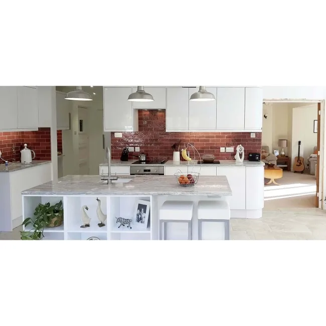 Artesano Burgundy - Black Shiny Floor Tiles from Tile Mountain