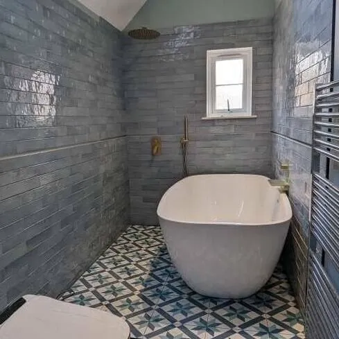 Manacor Blue Moon Wall Tile | Tile Mountain