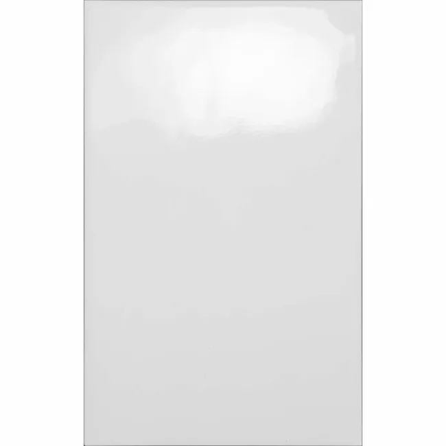 Bumpy White Gloss Ceramic Wall Tile - 250x400