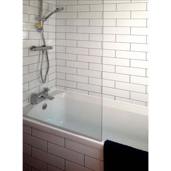 Linear White Gloss Wall Tile | Tile Mountain