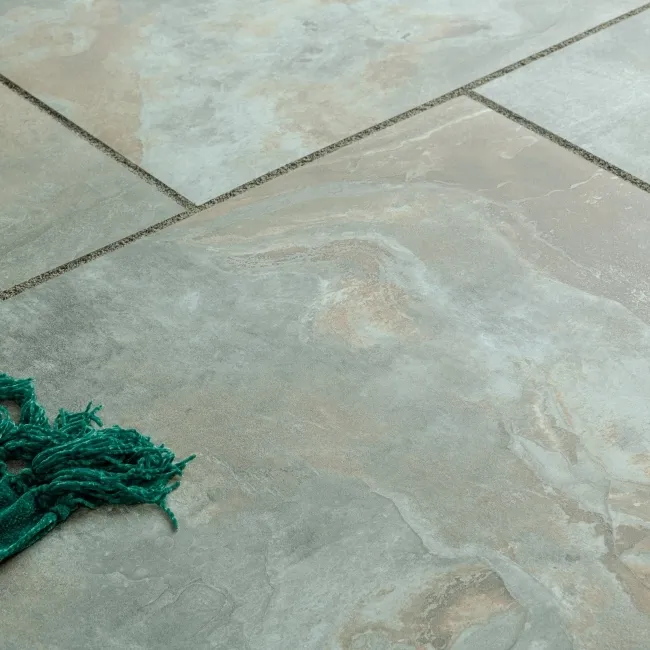 Slate Way Green Matt Porcelain Outdoor Slab | Tile Mountain