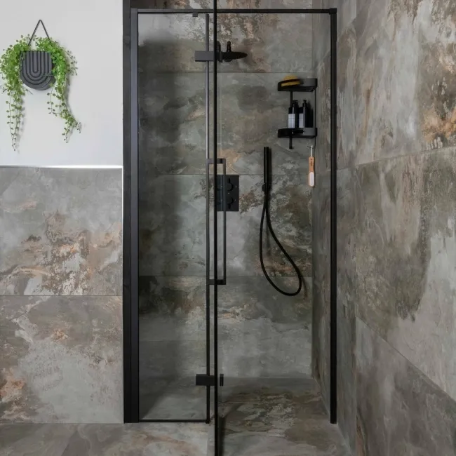 Slate Way Grey Matt Porcelain Wall and Floor Tile | Tile Mountain