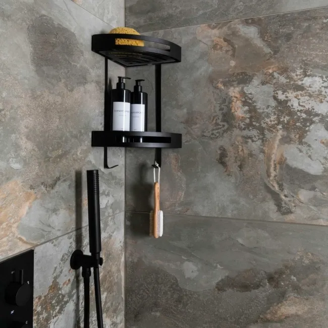 Slate Way Grey Matt Porcelain Wall and Floor Tile | Tile Mountain
