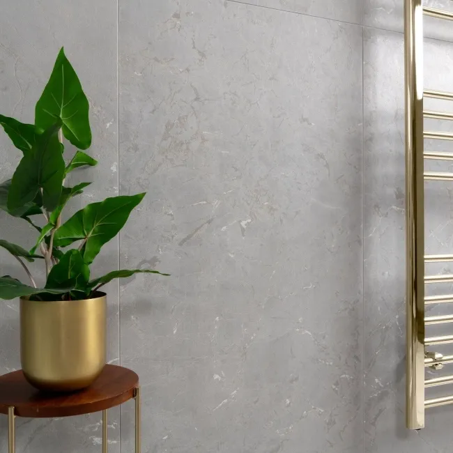 Neeko Grey Stone Effect Matt Porcelain Tile | Tile Mountain