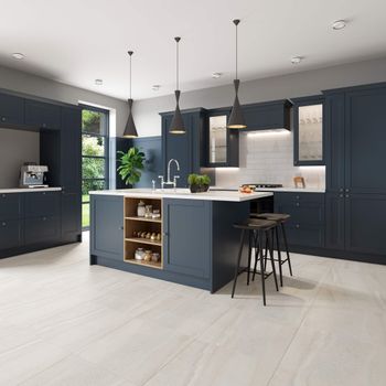 Rochetta Ivory Stone Effect Matt Porcelain Tile | Tile Mountain